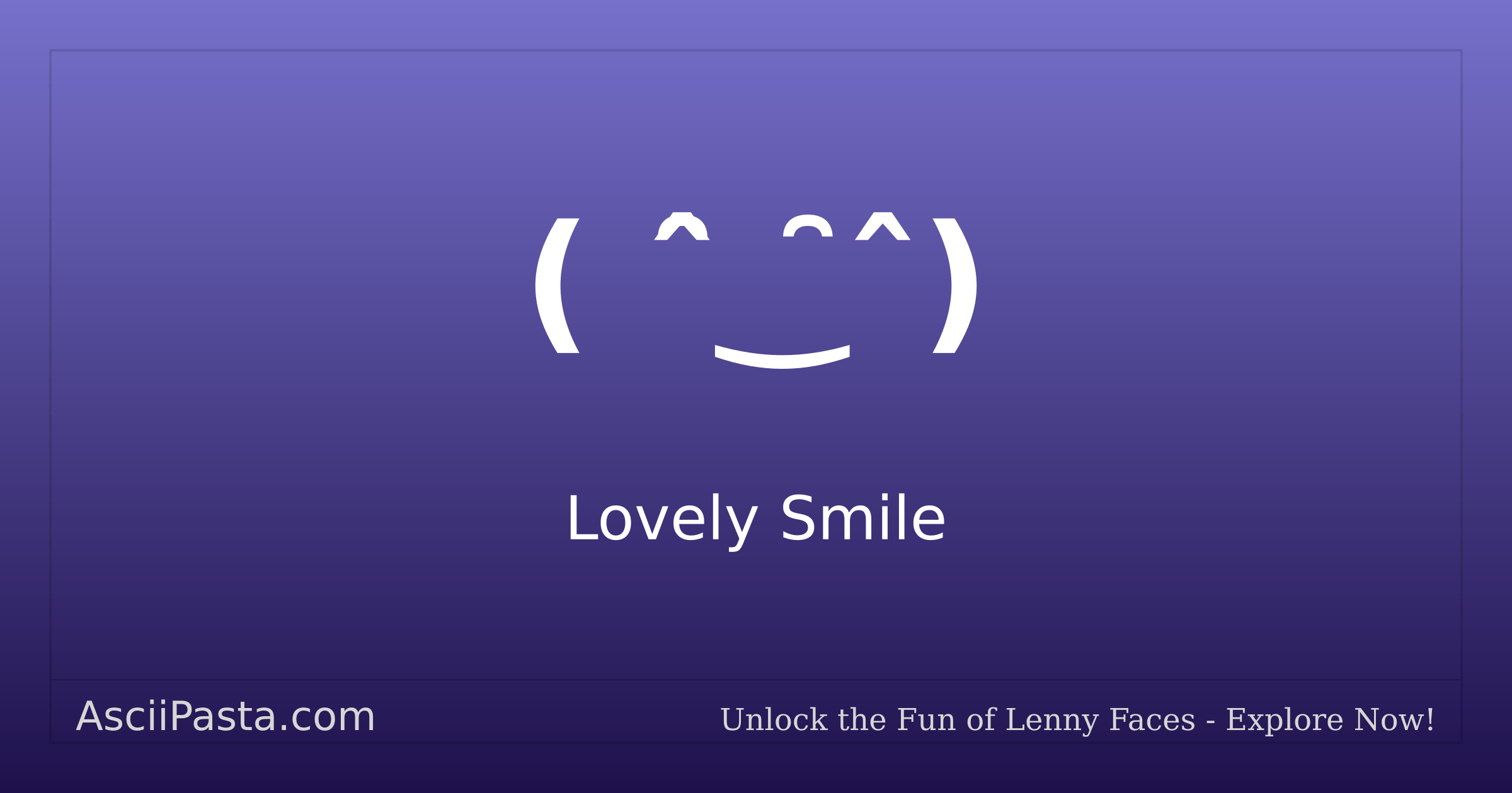 Ascii Pasta | Lovely Smile Text Face ( ˆ̑‿̑ˆ) | Copy Love Emoticon