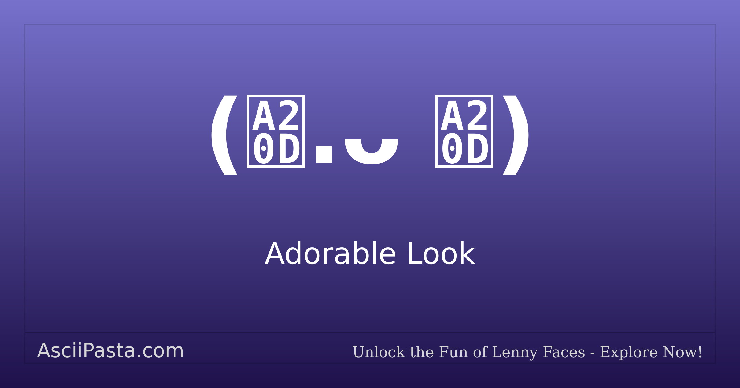 Ascii Pasta | Adorable Look Text Face (ꈍ.ᴗ ꈍ) | Copy Uwu Emoticon